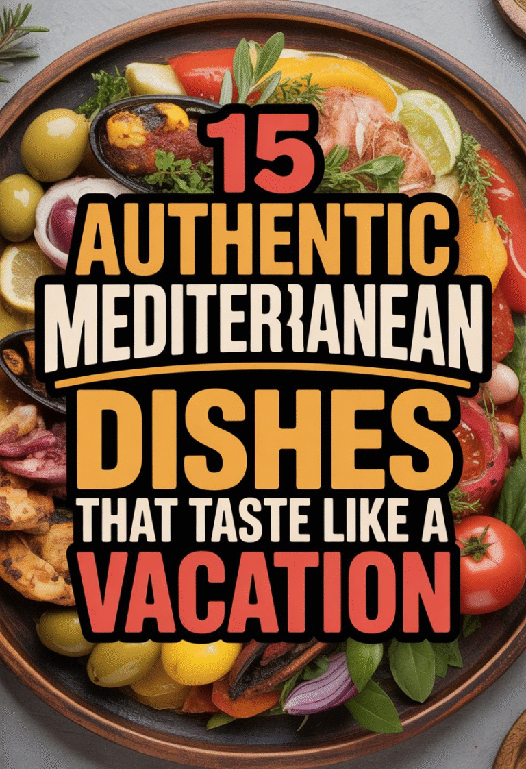 15 Mediterranean Dishes to Try for Easy and Flavorful Home Cooking ...